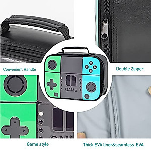 Tongtai Kids Lunch Box Boy Insulated Lunch Bag Game Leather Thermal Lunch bag for School Insulated Cooler Bag Game Lunch Boxes for Boys Girls Kids Toddlers Teen