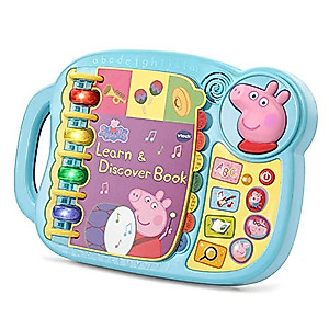VTech Peppa Pig Learn and Discover Book , Blue