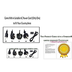 UpBright 24V AC DC Adapter Compatible with Oxlife Freedom O2 Concepts 301-0003 Portable Oxygen Concentrator PN 800-1003 800-1044 800-1051 800-1054 800-1043 800-1042 800-1048 LLC Mango150-24BB-O2 Power