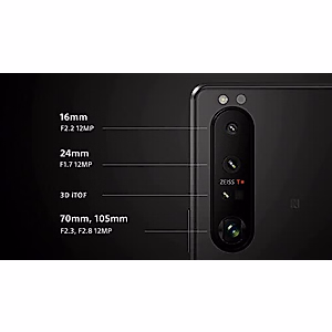 Sony Xperia 1 III XQ-BC72 5G Dual 512GB 12GB RAM Factory Unlocked (GSM Only | No CDMA - not Compatible with Verizon/Sprint) International Version – Frosted Gray