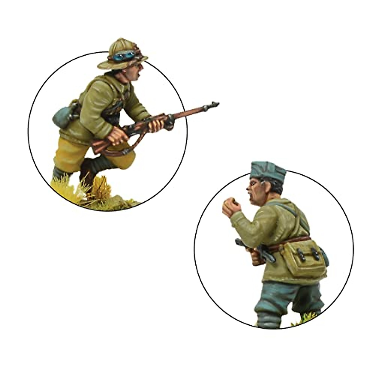 Warlord Bolt Action Italian Army & Blackshirts 1:56 WWII Military Table Top Wargaming Plastic Model Kit Figures 402015801