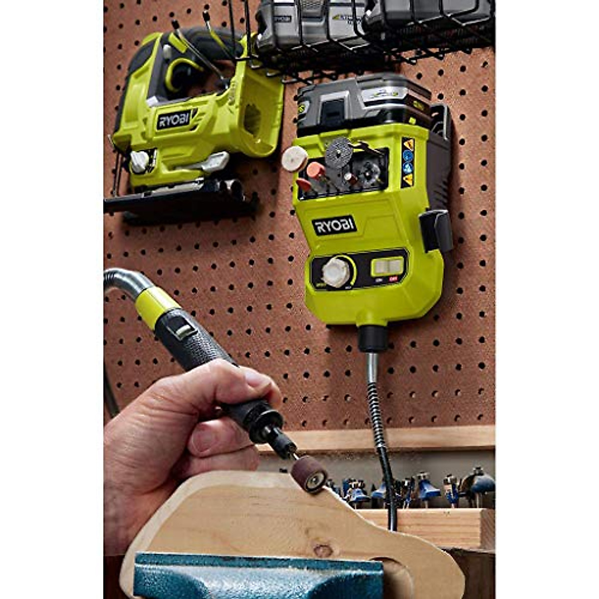 Ryobi One+ Plus 18 Volt Variable Speed Rotary Tool P460 (Bulk Packaged)