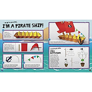 Trash Craft: Upcycling Craft Projects for Toilet Rolls, Cereal Boxes, Egg Cartons and More