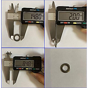 Wall Mounting Screws Bolts for Samsung TV - M8 x 43mm with Thread Pitch 1.25mm, Solid Screw Bolt Hardware for Mounting Samsung TV, TV Mounting Bolts Work with Samsung 50” 55" 65" 75" 6, 7, 8 Series TV