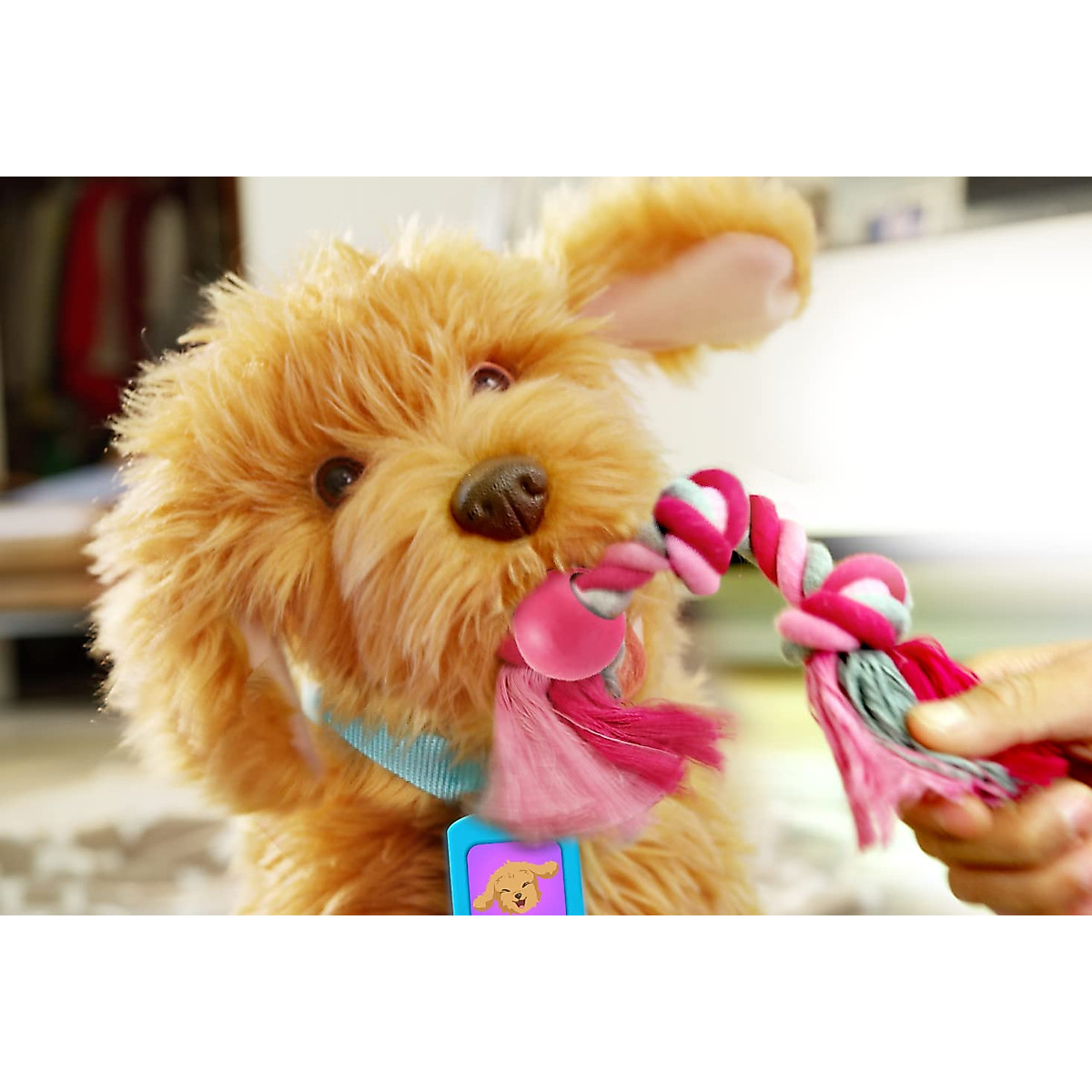 My Fuzzy Friends Sky Rocket Moji Interactive Labradoodle
