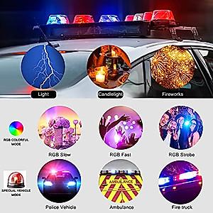 QEUOOIY 2 Packs RGB LED Video Light with Adjustable Tripod Stand/White Filters, Dimmable 2500-6500K USB Video Conference Lighting Kit for YouTube Photography/Game Zoom Live, Streaming,TikTok, 1.6M