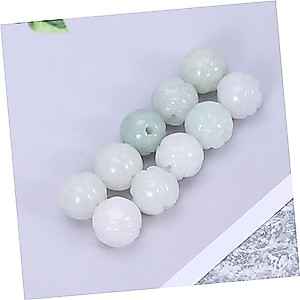Didiseaon 10pcs Necklace Beads Necklace Kit Beading Kits Charms Gemstone Loose Beads Jade Beads Jewelery Making Beads Beading Jewelry Set Bracelets Scattered Beads Suite Lotus Beads Beadwork