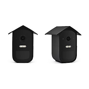 Aobelieve Silicone Skin for eufyCam 2C and eufyCam 2C Pro Camera, Black, 2-Pack