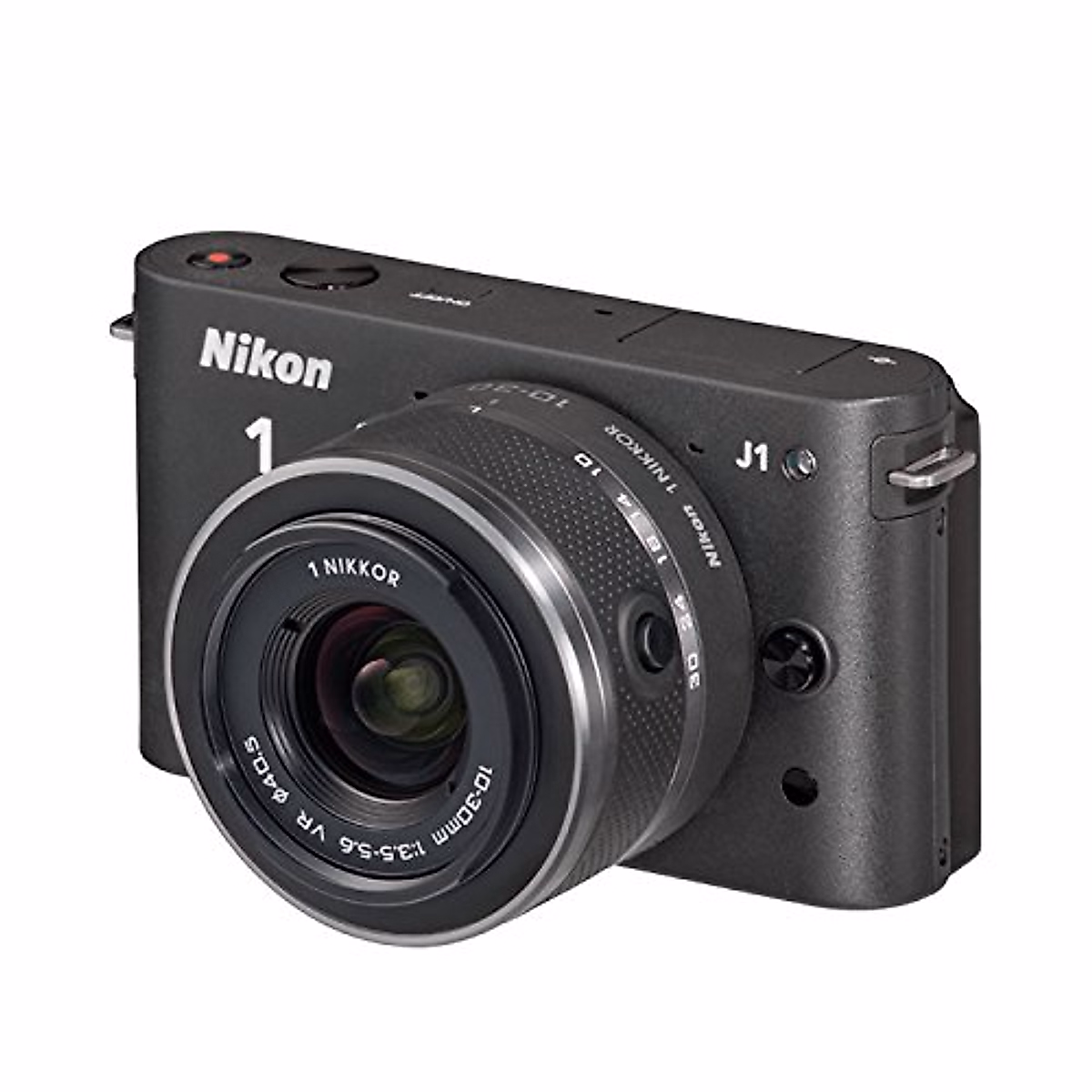 Nikon 1 J1 HD Digital Camera System with 10-30mm Lens (Black) (OLD MODEL)