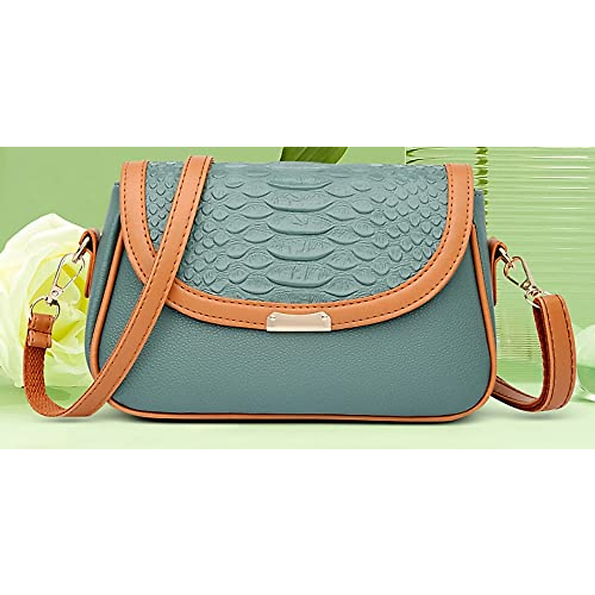 Soft Leather Crossbody Bag for Women Large Capacity Hobo Handbags Satchel Purse Chic Shoulder Bag Tote