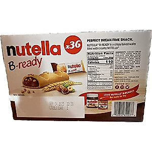Nutella B-Ready, 36 ct,1.74 lbs