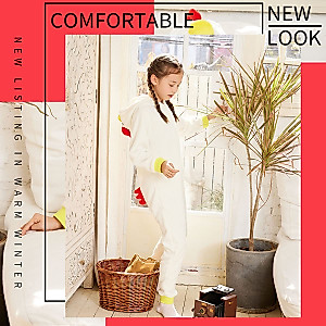 COSUSKET Chicken Oneise Pajamas Child Halloween Costume Age 2-14