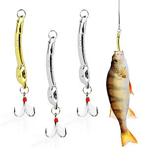 Fennoral Top Water Bass Fishing Lures,Saltwater Fishing Lures Bass Lures,Spinner Baits for Bass Fishing Gear Trout Fishing Lures for Freshwater Fishing Tackle