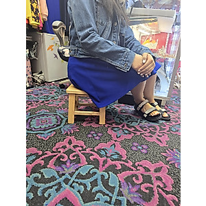 Solid Hard Wood Stool Step Stool Kids Children Adult Small Stool Natural