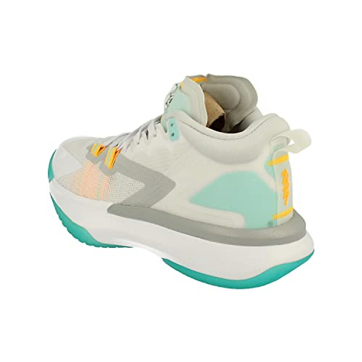 Nike Air Jordan Zion 1 Mens Basketball Trainers DA3130 Sneakers Shoes (UK 8 US 9 EU 42.5, White Black Laser Orange 101)