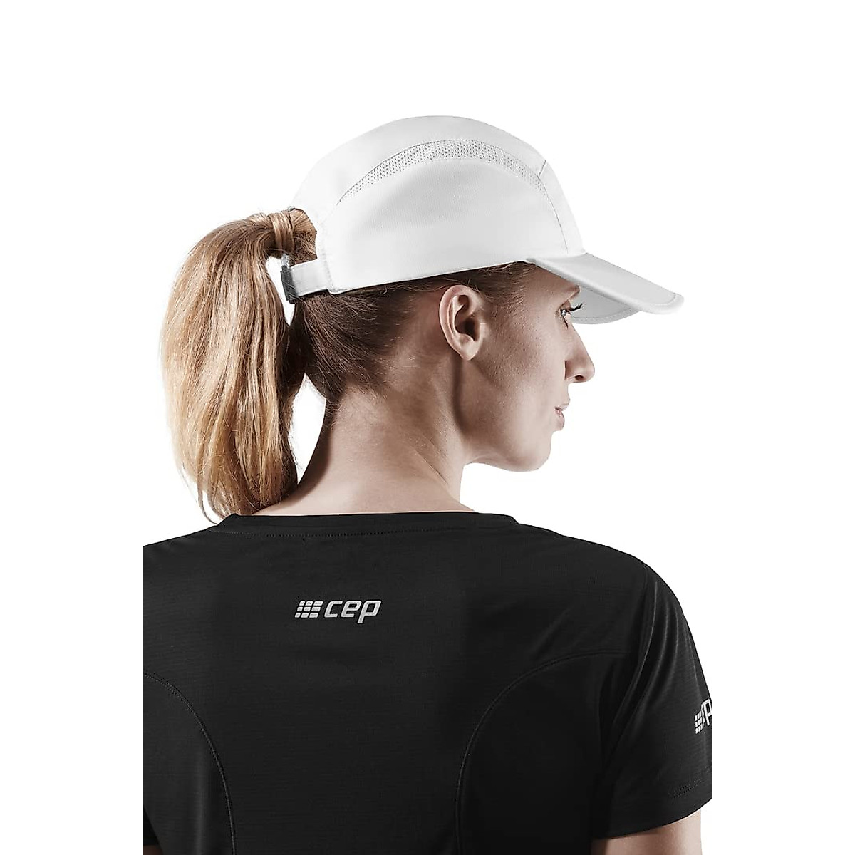 The Run Cap, White, Unisex, OS