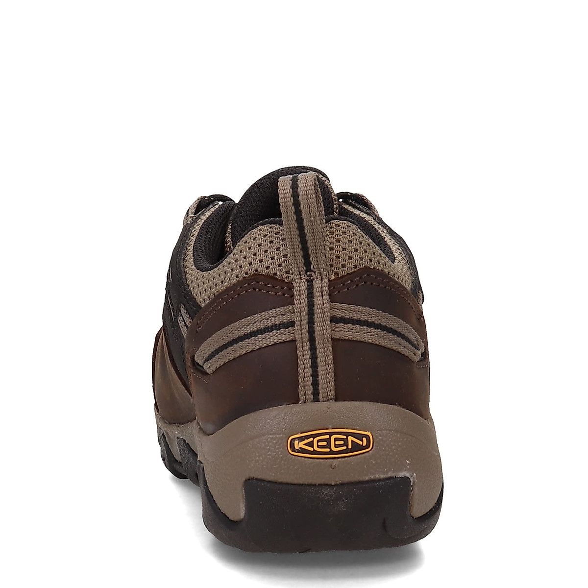KEEN Men's Steens Vent Low Height Breathable Hiking Shoes, Brown, 11