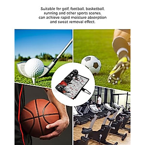 Golf Towel Christmas Gnome Pine Needle Xmas Tree Gift,Waffle Pattern Microfiber Club Cleaner Golf Towels with Carabiner Clip for Women Men Dad,Winter Snow Golf Towel for Golf Bags Accessories,24x16in