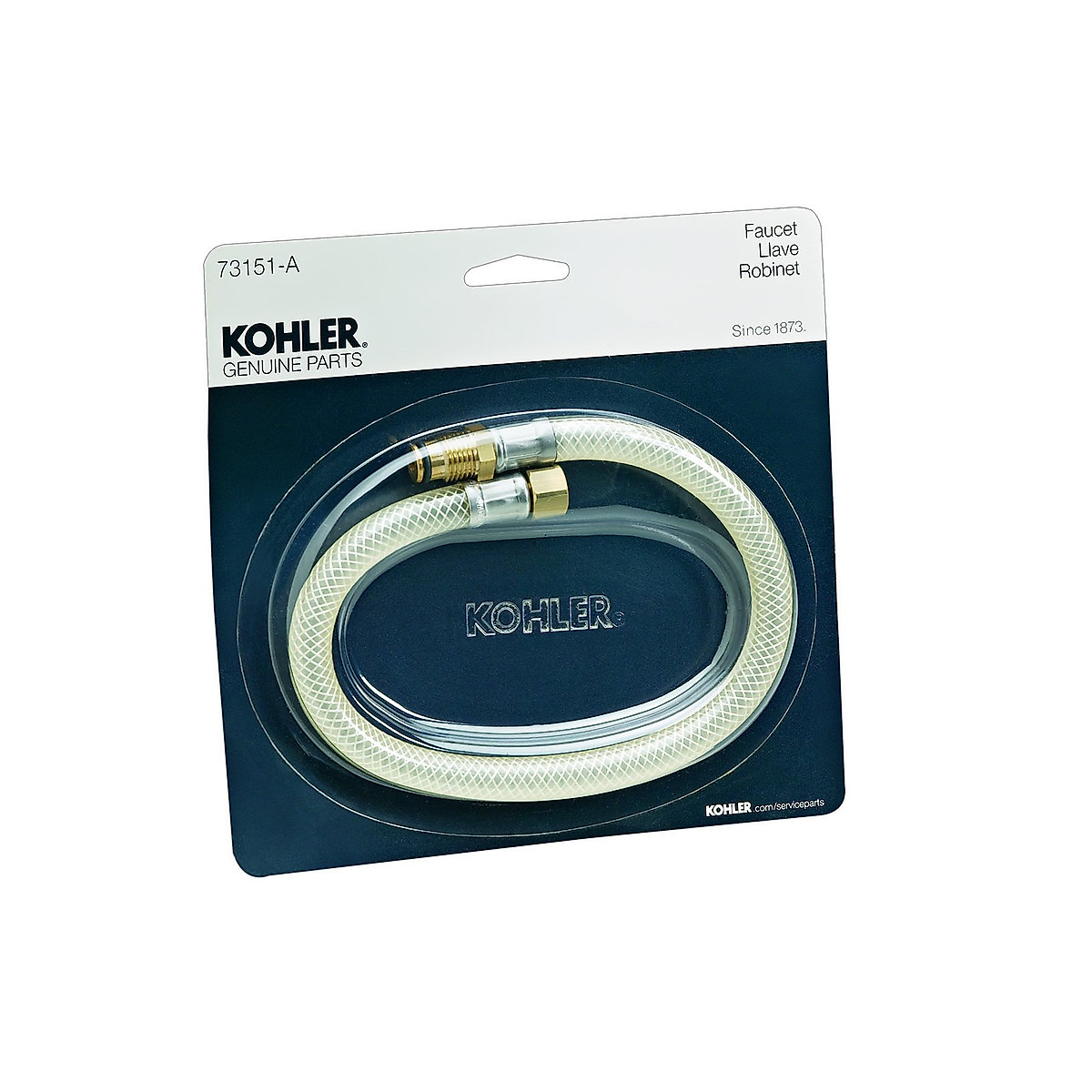 KOHLER GENUINE PART GP73151-A HOSE (16.5" LONG) , Gray