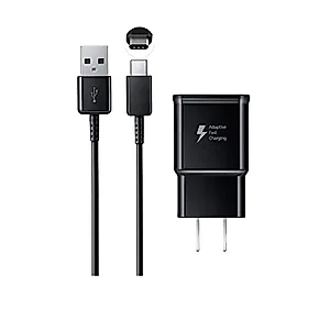 Samsung Charger Fast Charging with USB Type C Cable for Samsung Galaxy S9/S9 Plus/S8/S8 Plus/S10/S10e/S10 Plus/Note 8/Note 9/Note 10/Note 20/A13/A03s/A20/A30/A31/A32/A50/A51/A52/A53/S20/S21/S22 Ultra
