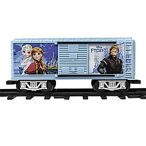 Lionel Disney's Frozen Ready-to-Play Set, Battery-Powered Model Train Set with Remote