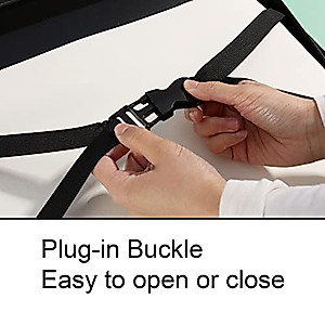 11x17 Art Portfolio Case with Zipper Leger Portfolio Folder for Artwork PP Material Frosted Feel 11 x 17 Artist Portfolio Bag Oxford Cloth Edge Black 1 Pack