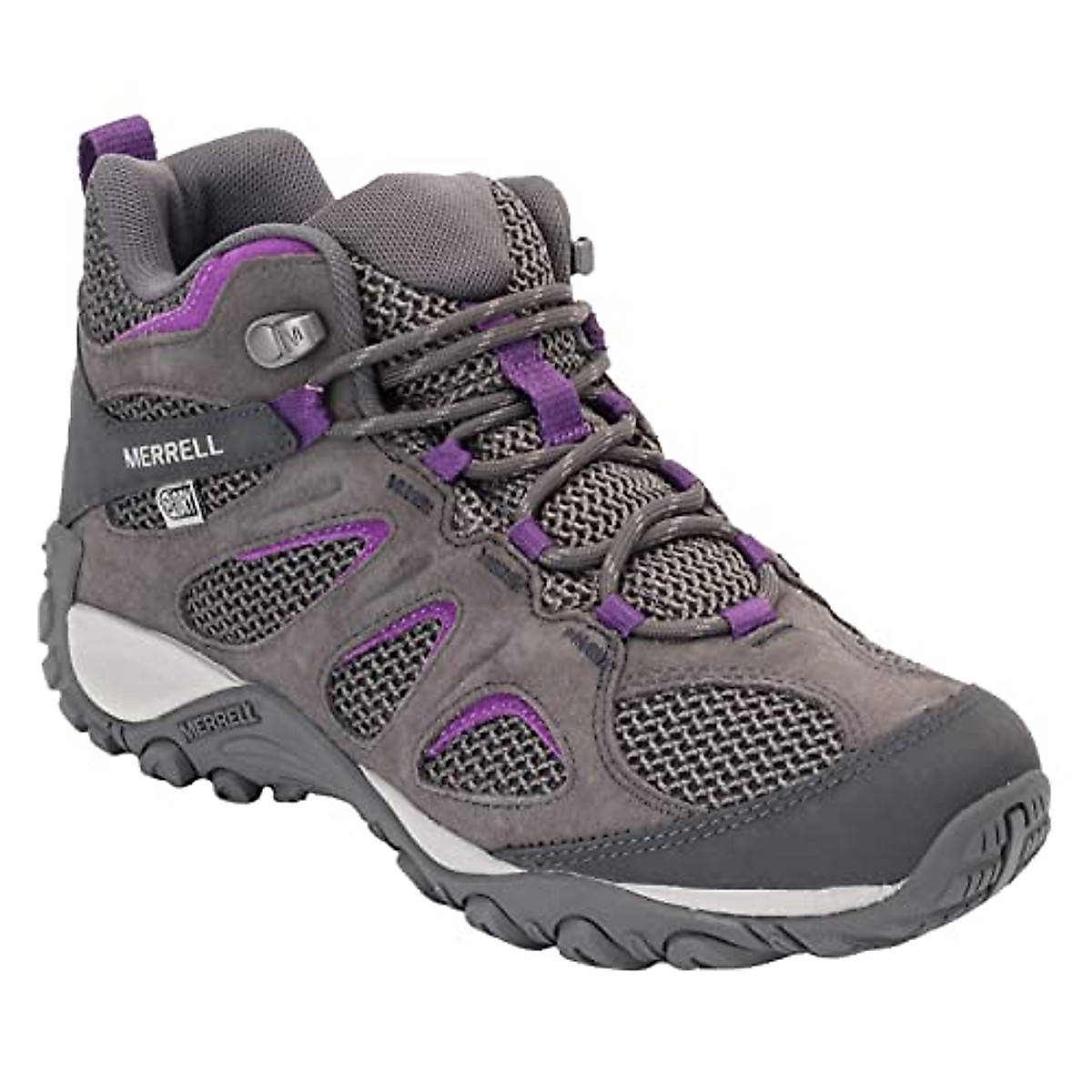 Merrell womens Yokota 2 Mid Waterproof Hiking Boot, Granite, 9 US