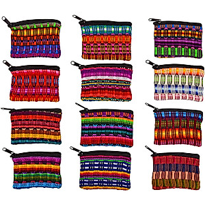Meximart 12 Super Cute Handmade Worry Dolls + 1 Free Mayan Fabric Bag - Handmade Worry Doll for Our Mayan Worry Dolls Set - Worry Dolls Mayan (12 Worry Dolls + 1 Bag)