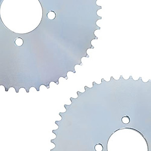Go Kart Sprocket, 48 Tooth for #40/41/420 Chain, Sprocket for Go Carts & Mini Bikes