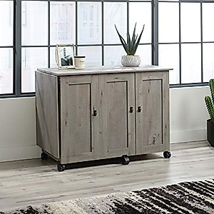 Sauder Miscellaneous Storage Sewing/Craft Cart, Mystic Oak finish
