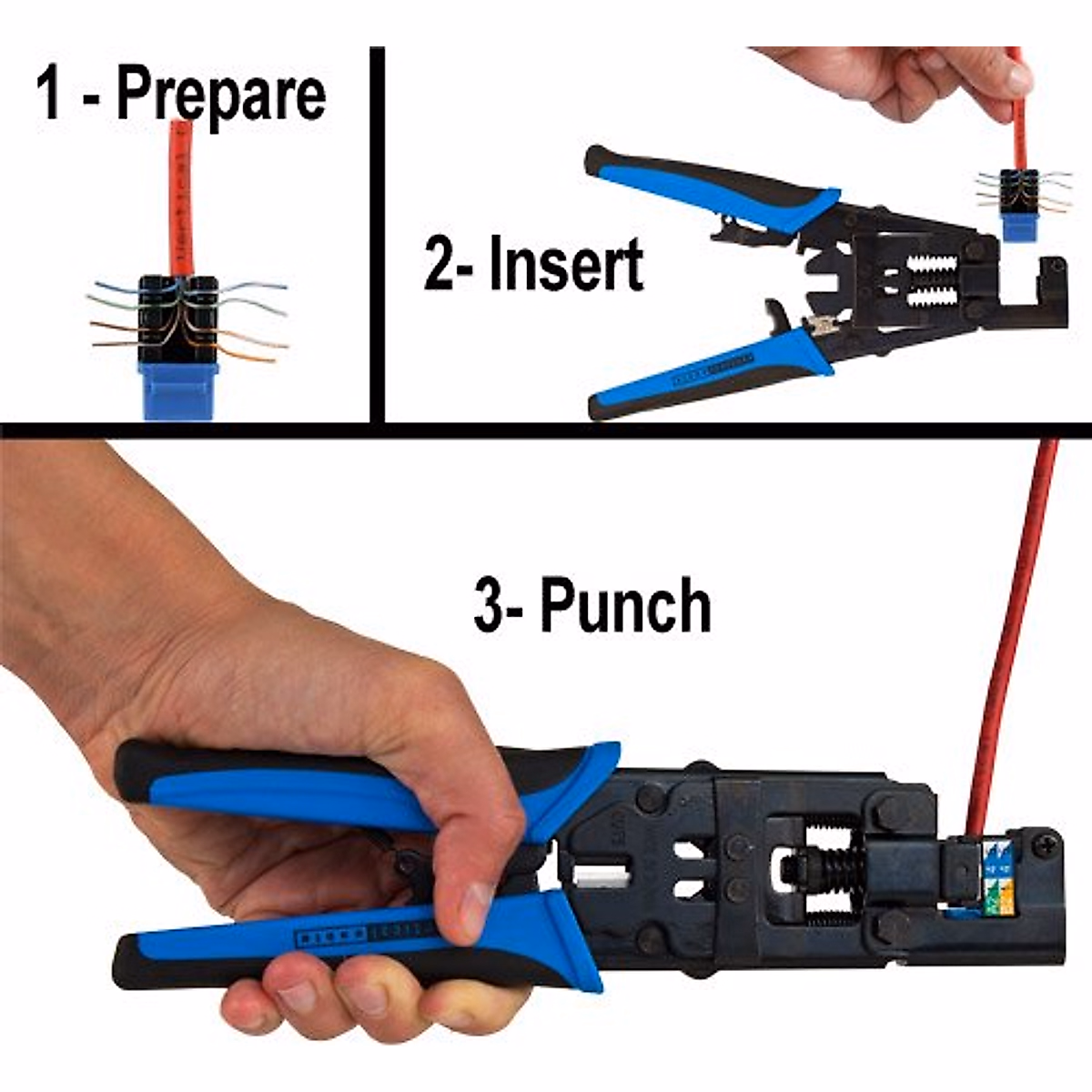 CAT6 RJ45 Keystone Jack, V-Max Series - Purple Color - (50 pack)