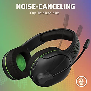 PDP AIRLITE Pro Wireless Headset with Mic for Xbox Series X|S, Xbox One, Windows 10/11 - Black