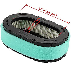 32-083-09-S Air Filter with 52 050 02-S Oil Filter Spark Plug Tune Up Kit Compatible with Kohler 32 083 09 32 883 09-S1 KT610 KT620 KT715 KT725 KT730 KT735 KT740 KT745 19HP-26HP Engine MTD Lawn Mower