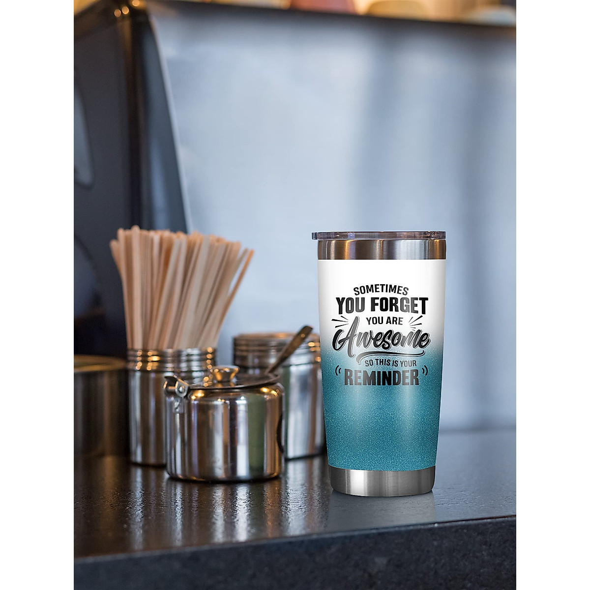 NewEleven Valentines Gifts For Women, Her - Inspirational Gifts For, Mom, Wife, Friend - Thank You Gifts, Appreciation Gifts, Graduation Gifts For Women, Nurse, Teacher, Boss, Coworker - 20 Oz Tumbler