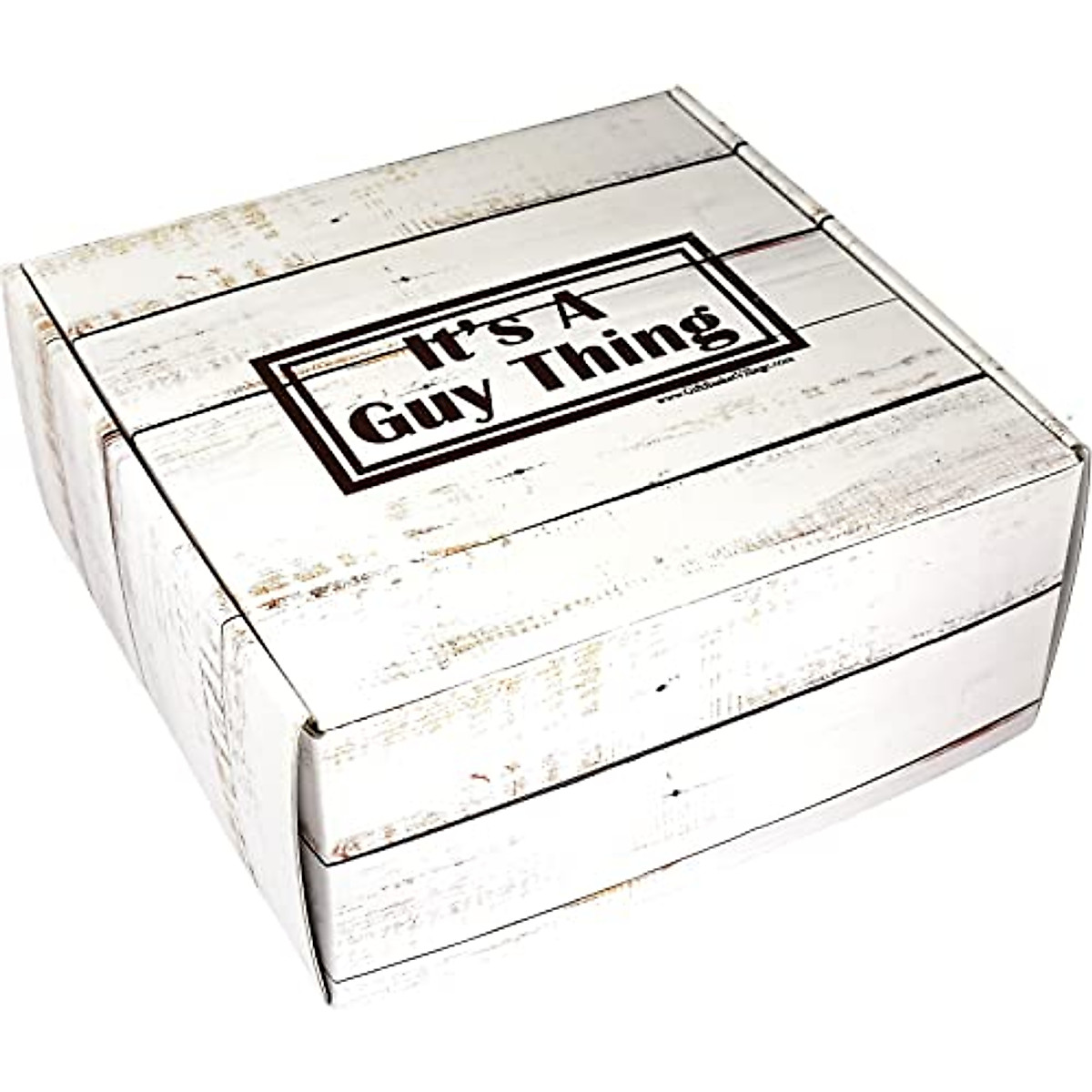 Gift Basket Village It's A Guy Thing, Gift Basket For Guys with Cheese, Sausage, Crackers and Sweets, 8 Piece Set, Original, 1 Count