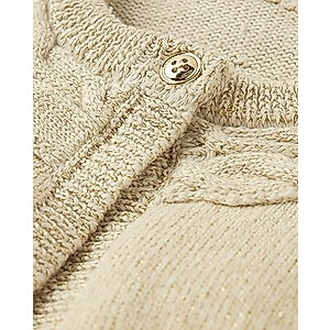 Gymboree,and Toddler Long Sleeve Cardigan Sweaters,Gold,4T
