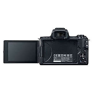 Camera M50 Mirrorless Digital Camera EF-M 15-45mm is STM Lens, HD 4K -Vari-Angle Touchscreen Wi-Fi Digital ILC Camera Digital Camera (Color : B)