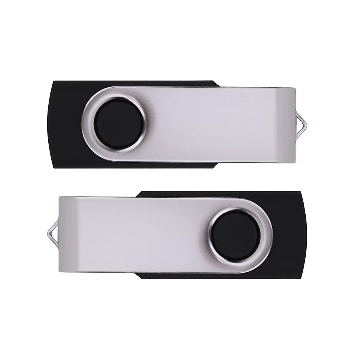 100pcs 2GB Custom USB Flash Drive with Personalized Logo for Promotion, Customized USB Thumb Drive, Bespoke Bulk USB Drive (10 Color Options)