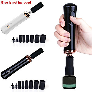 Laipi Electric Eyelash Shaker - Portable Electric Eyelash Glue Shaker Nail Polish Shaking Machine, Eyelash Glue Decanter Waterproof Handsfree Lightweight Automatic Electric Shaker