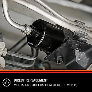 K&N Gasoline Fuel Filter: High Performance Fuel Filter, Premium Engine Protection, 1996-2017 Ford, Lincoln, Mercury Fuel Injected Gasoline Engines, PF-2000