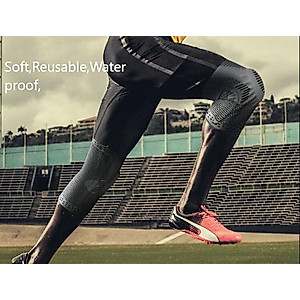 Knee Braces for Knee Pain, Compression Knee Brace with Stablalizers - Knee Support Brace for Hiking & Sport, Knee Brace for Arthritis, Running, Workout, Knee Injury Suitable for Men & Women (Large)