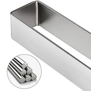 Hand Towel Holder Towel Bar 14 Inch Adhesive Towel Ring Stainless Steel Single Towel Rack for Bathroom Kitchen