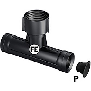 Swan Products MGEZFE3801 Miracle-Gro Soaker System Push on Fitting Replacement Piece: Feeder Connector, Black