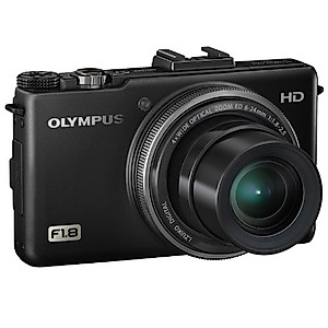 Olympus XZ-1 10 MP Digital Camera with f1.8 Lens and 3-Inch OLED Monitor (Black) (Old Model)