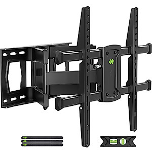 USX MOUNT Full Motion TV Mount for Most 37-82 Inch TV up to 132lbs, TV Wall Mount Articulating with Swivel, Tilt & Extension, Wall Mounts TV Bracket for VESA 600x400mm 400x300mm, 8-16" Wood Studs