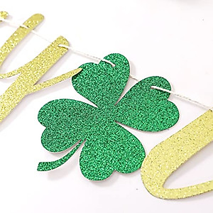 Lucky in Love Banner - St Patricks Day Decoration,st Patricks Day Banner,st Patricks Day Wedding Decor, St Patricks Day Bridal Shower,lucky in Love St Patricks Bachelorette Party Banner