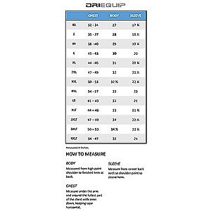 DRIEQUIP Men's Short Sleeve Moisture Wicking T-Shirt-XLT-White