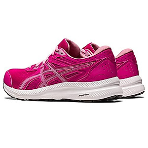 ASICS Women's Gel-Contend 8 Running Shoes, 8, Pink Rave/Pure Silver