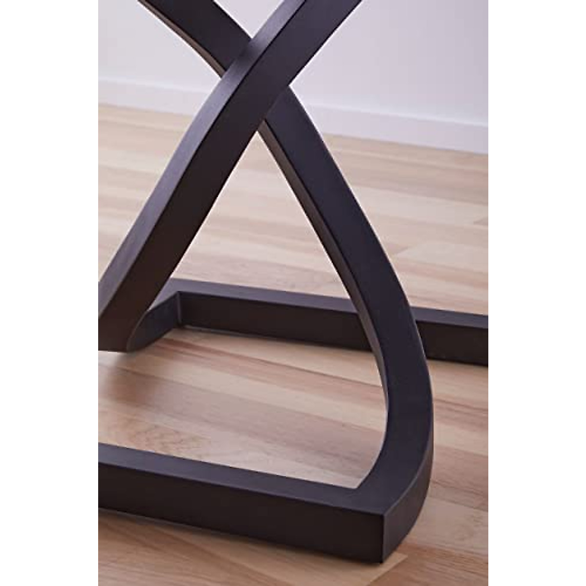 Design 59 Metal Dining Table Legs, Table Base for Desk, Kitchen, Restaurant & Other Tables, Black Furniture Legs, Steel Pedestal, Mid Century Modern Furniture (M14)