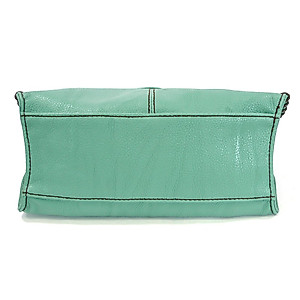 Chala Charming Teal Crossbody Bag With Flap Top and Zipper or Shoulder Handbag (Teal_ Westie)